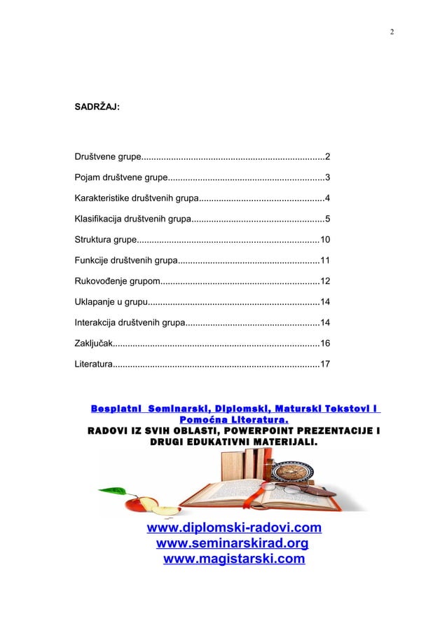Drustvene grupe 2 | DOC