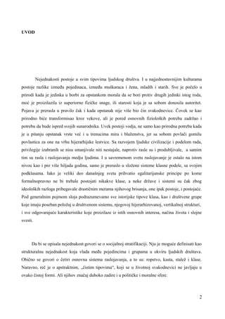 Drustvene klase sociologija | DOC