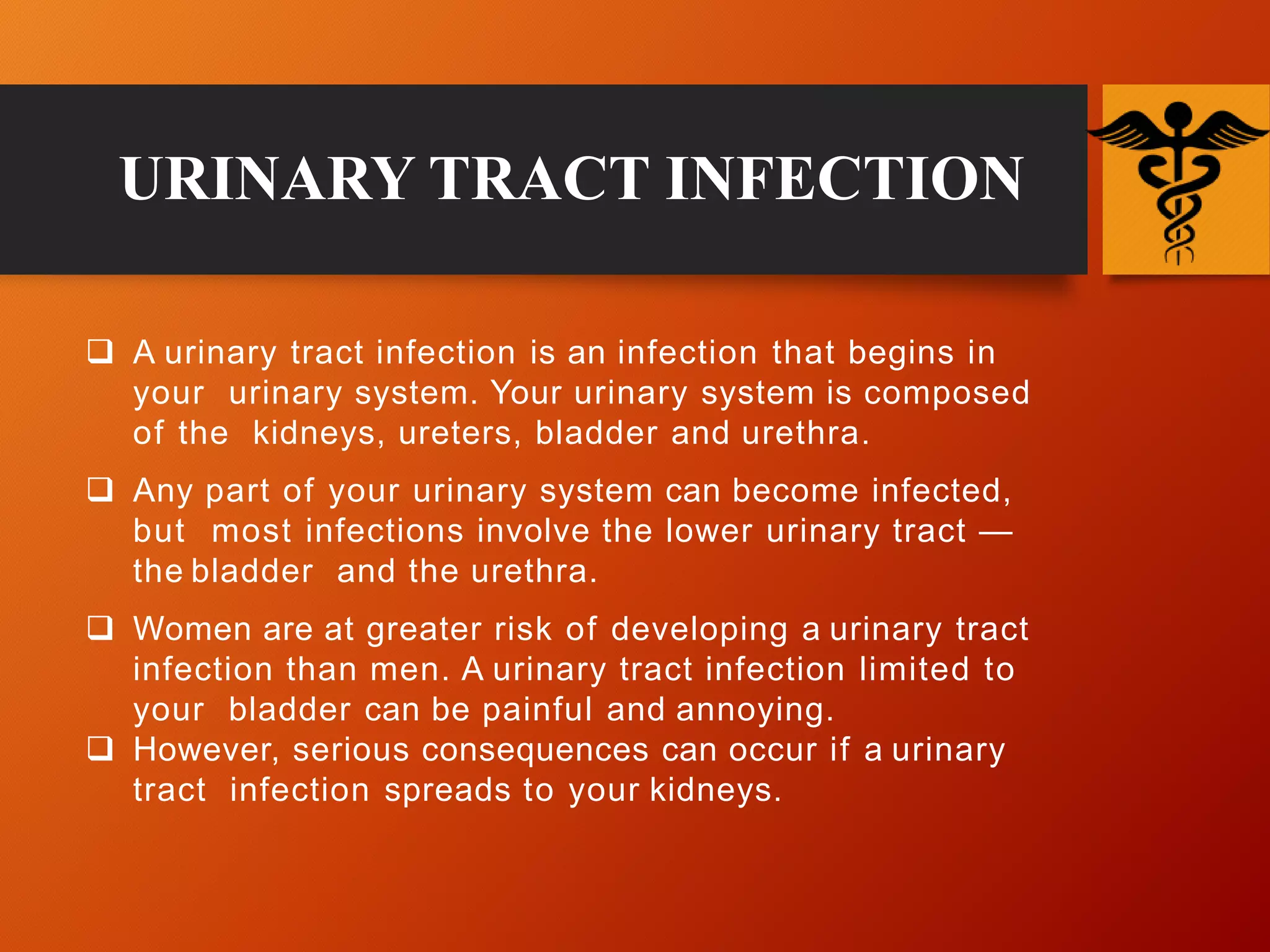 Urinary Tract Infection | PPT