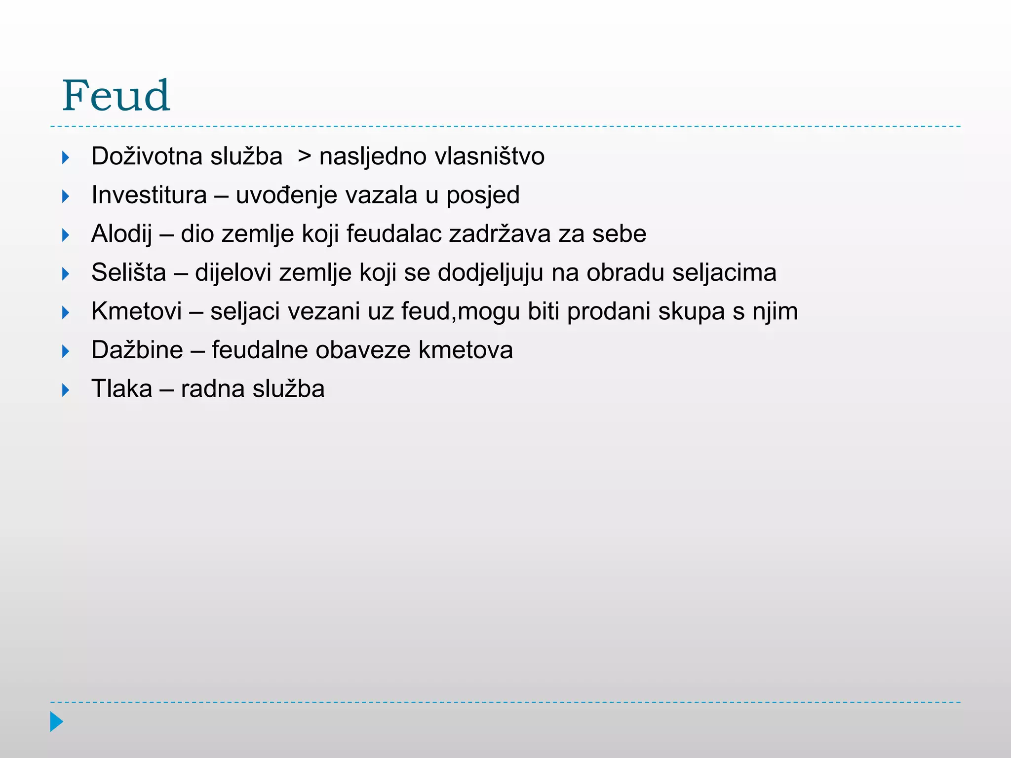 Društveni i gospodarski razvoj Europe (XII.-XV. stoljeće) | PPTX