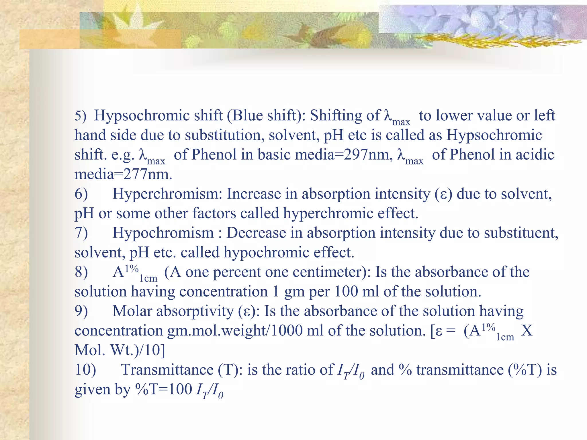 Ultraviolet and visible spectrophotometer and Its application in ...