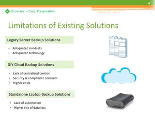 Enterprise Laptop Backup- Druva inSync | PDF | Operating Systems | Computer Software and ...