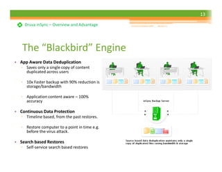 Druva In Sync Product Overview | PDF | Computer Networking | Computing