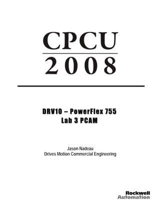Drv10 lab3 pf755_pcam | PDF