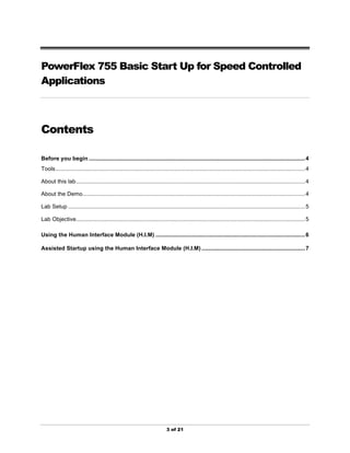 Drv11 power flex 755 basic start | PDF