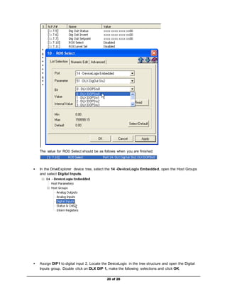 Drv13 power flex 755 programming with devicelogix | DOCX