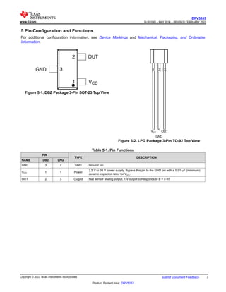 drv5053 sensor hall effect for ev .pdf