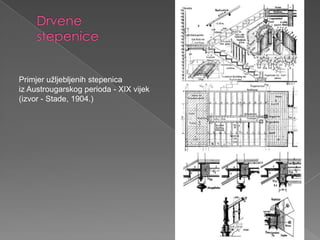 Drvene stepenice ii dio | PPTX
