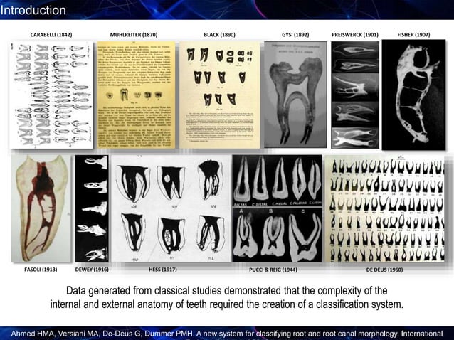 New Root Canal Classification System | PPTX