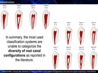 New Root Canal Classification System | PPTX