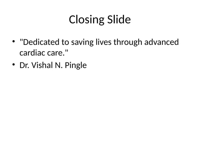 Dr_Vishal_Pingle_Cardiothoracic & Cardiac Surgeon in Mumbai | PPTX