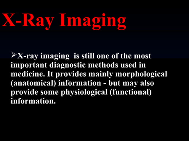 Dr vishnu x ray imaging | PPT