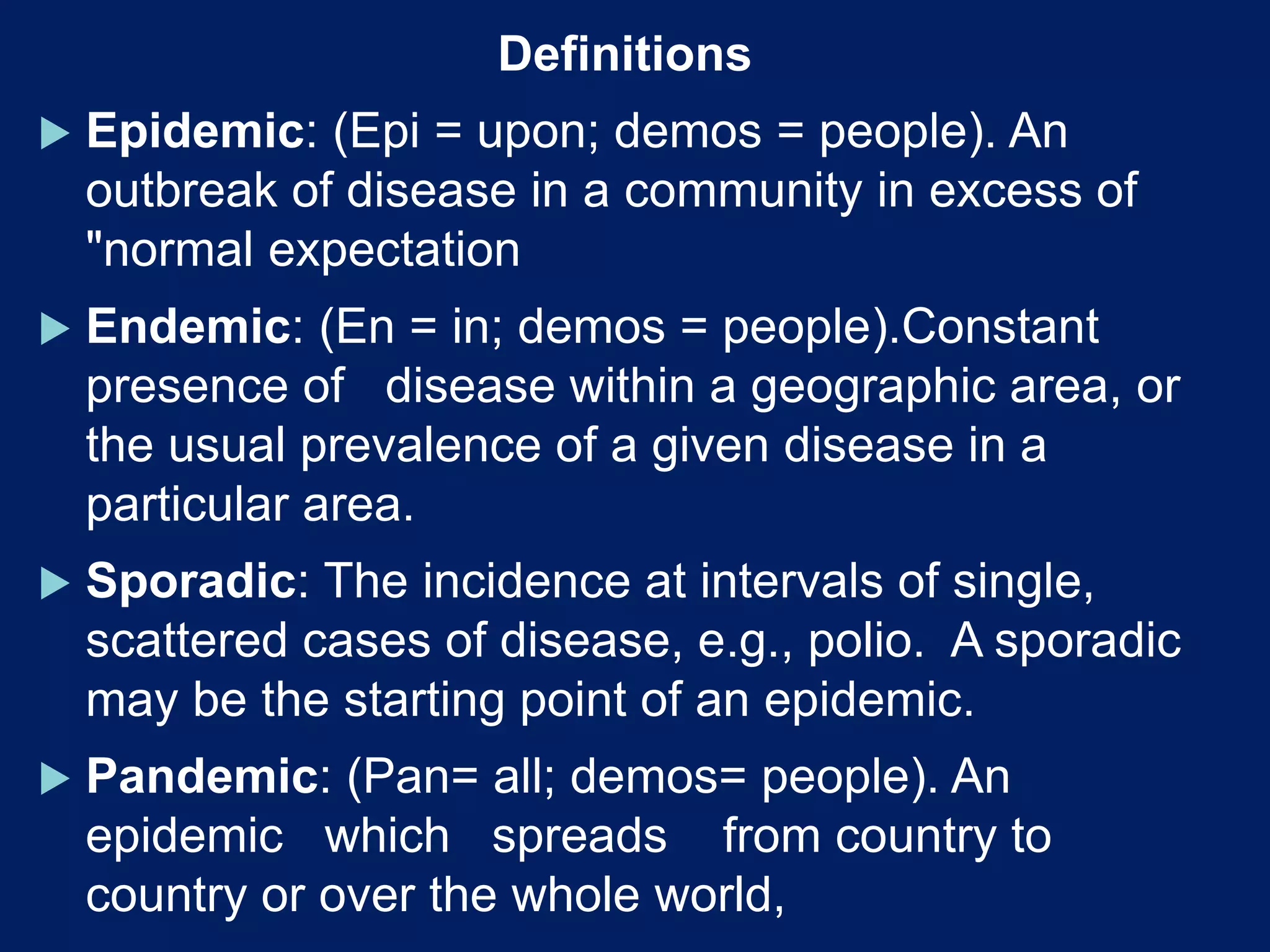 DYNAMICS OF DISEASE & DISEASE TRANSMISSION.ppt
