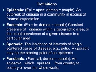 DYNAMICS OF DISEASE & DISEASE TRANSMISSION.ppt