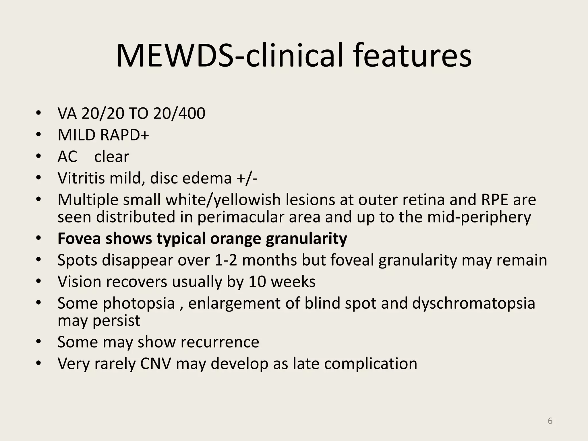 DR WANI'S TALK ON WHITE DOT SYNDROMES.pptx