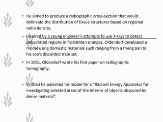 Dr william oldendorf Death anniversary Symposium | PPTX