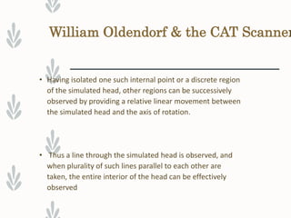 Dr william oldendorf Death anniversary Symposium | PPTX