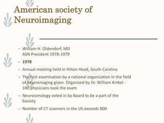 Dr william oldendorf Death anniversary Symposium | PPTX
