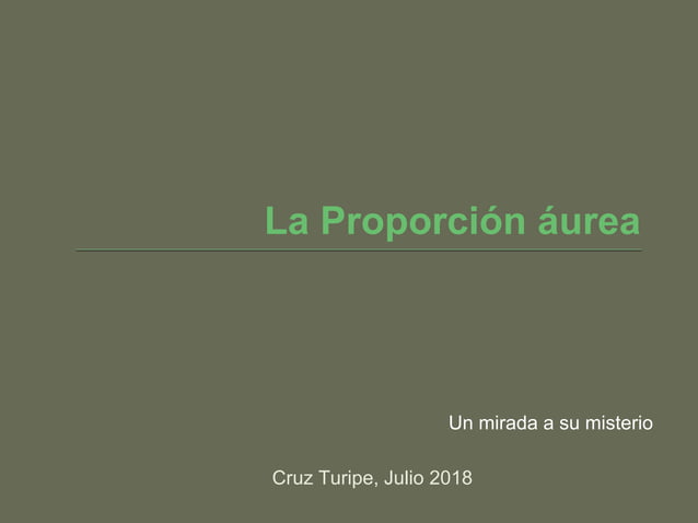 La_proporcion_aurea.pptx Leonardo Da Vinci | PPT