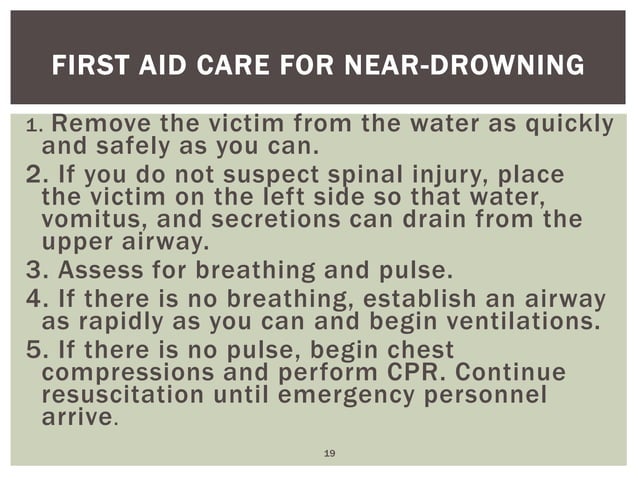 Drwoning water-accidents-and-resuscitation | PPT