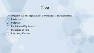 GMP compliances of Audit | PPTX