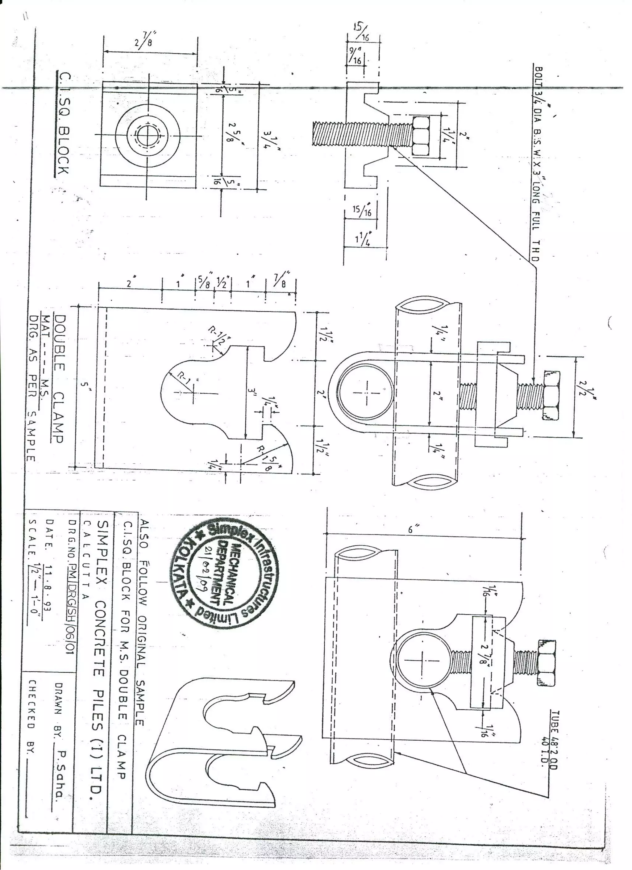 Drw single double clamp | PDF