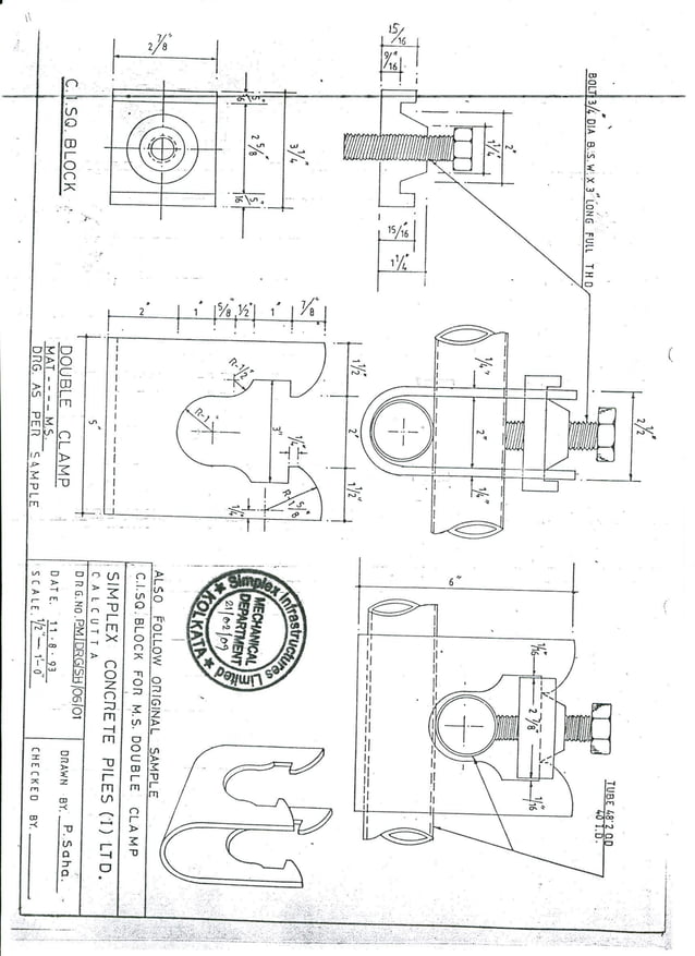 Drw single double clamp | PDF