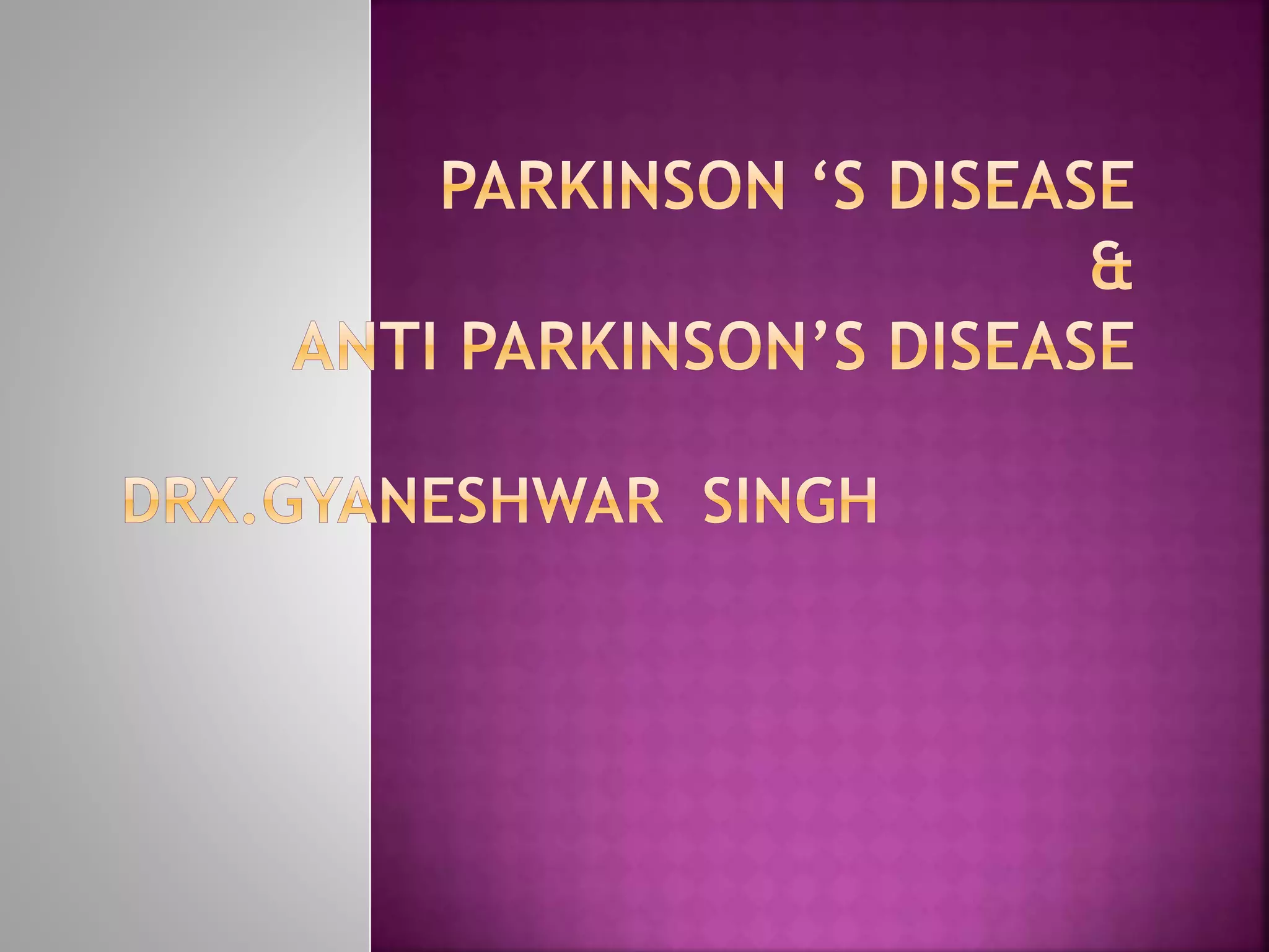 Drx gyaneshwar singh | PPT