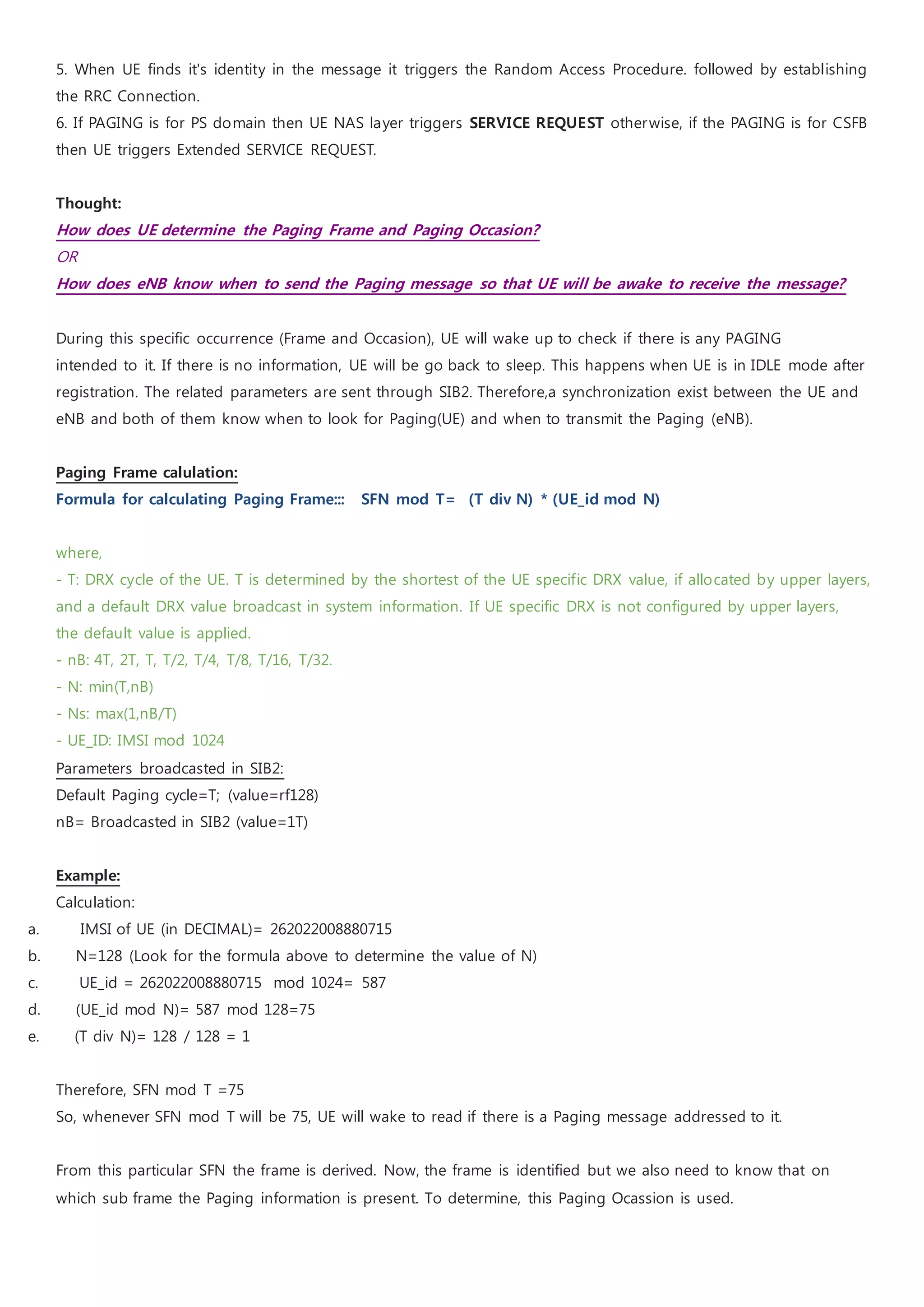 Drx in rrc idle | DOCX