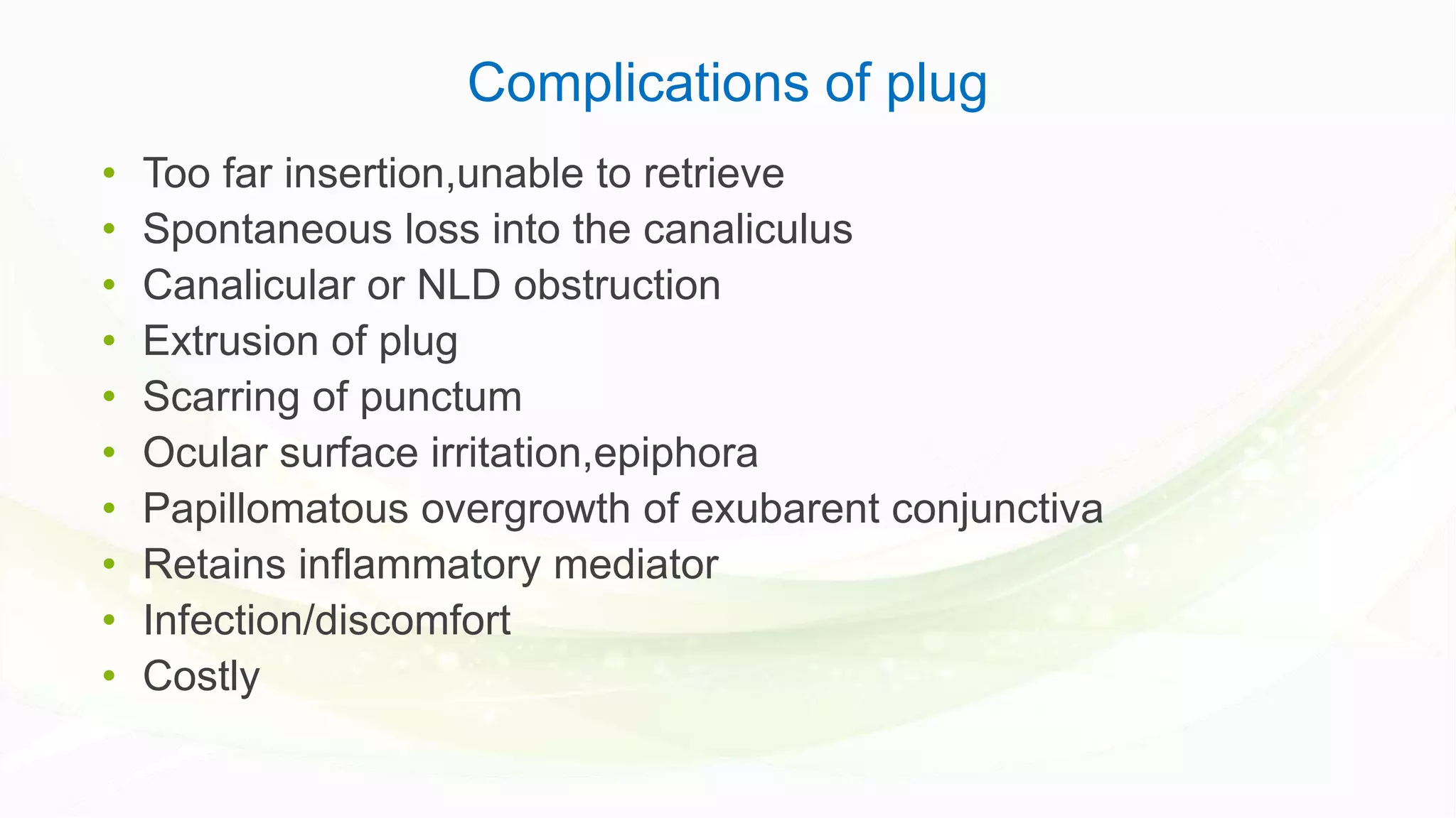 Dry eye management ppt | PPTX