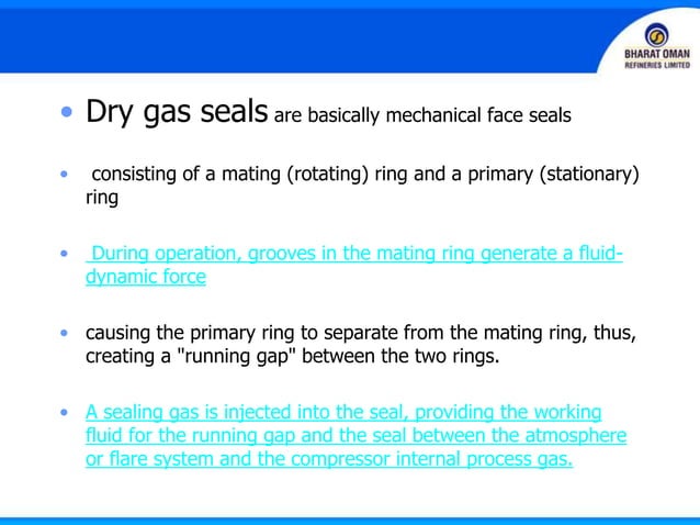 DRY-GAS-SEAL.ppt dgs details has been given to be seen | PPT | Auto ...