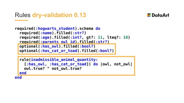 Dry-validation update. Dry-validation vs Dry-schema 1.0 - Aleksandra Stolyar | Ruby Meditation ...
