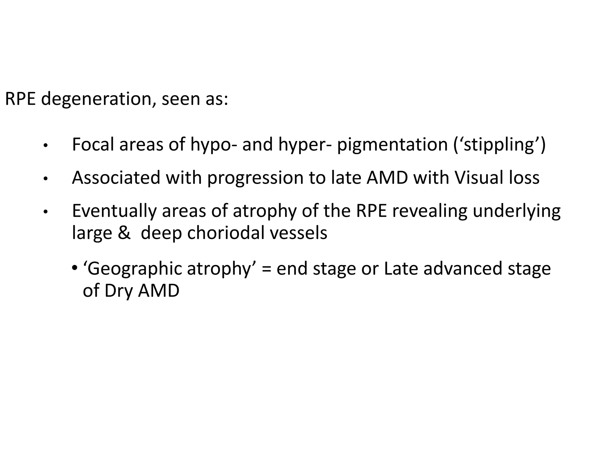 DRY AGE RELATED MACULAR DEGENERATION | PPTX