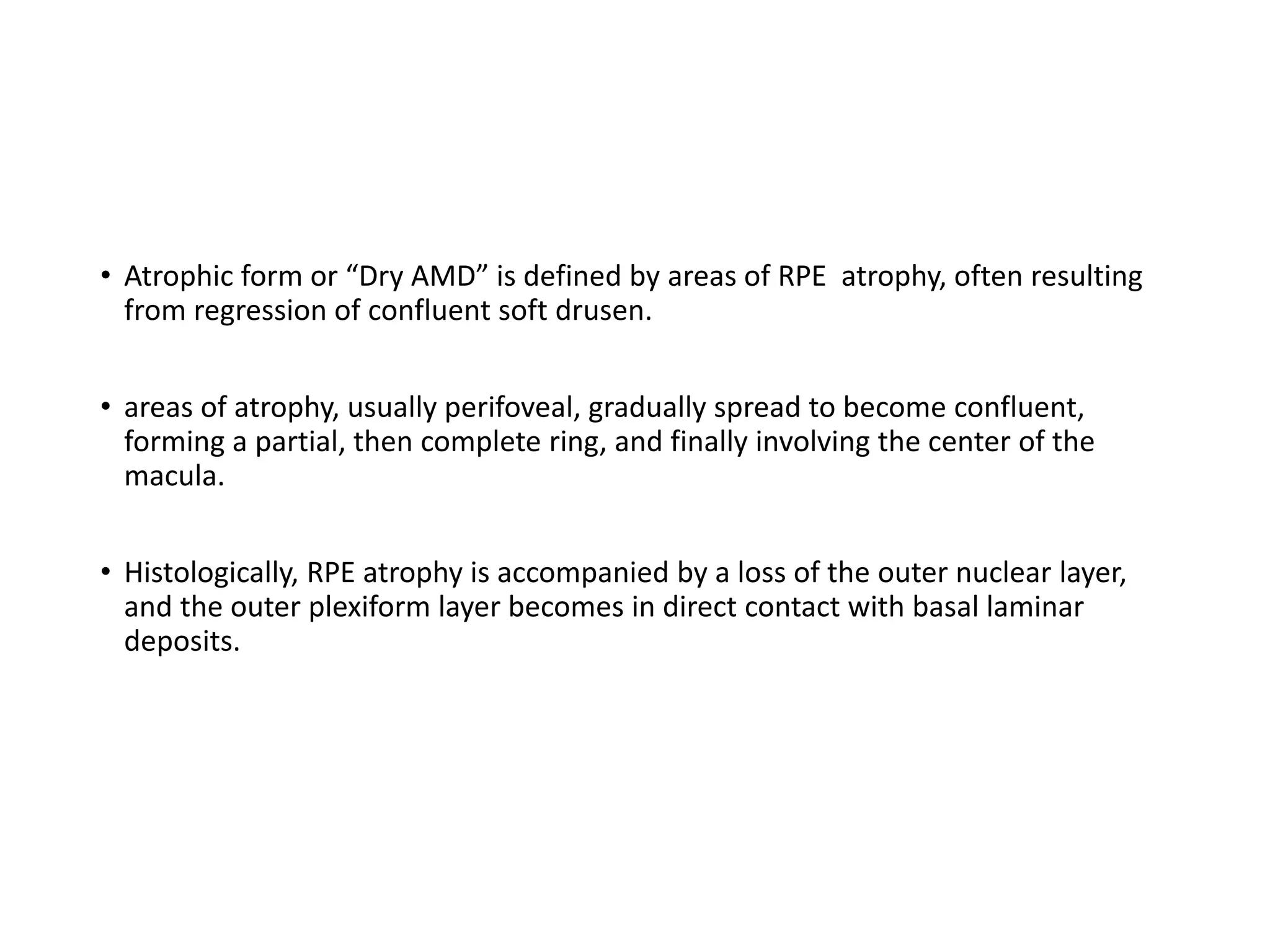 DRY AGE RELATED MACULAR DEGENERATION | PPTX