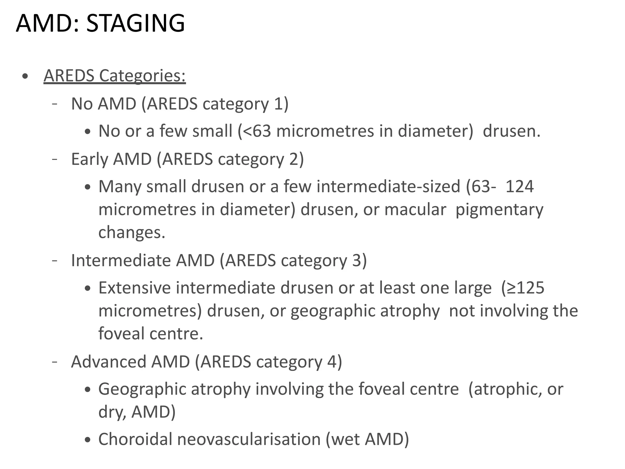 DRY AGE RELATED MACULAR DEGENERATION | PPTX