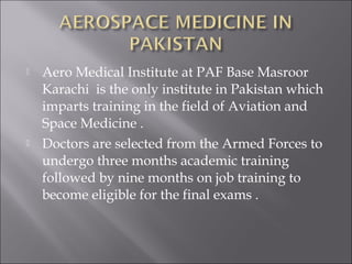 Aerospace Medicine | PPT