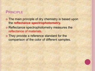 Dry chemistry | PPTX