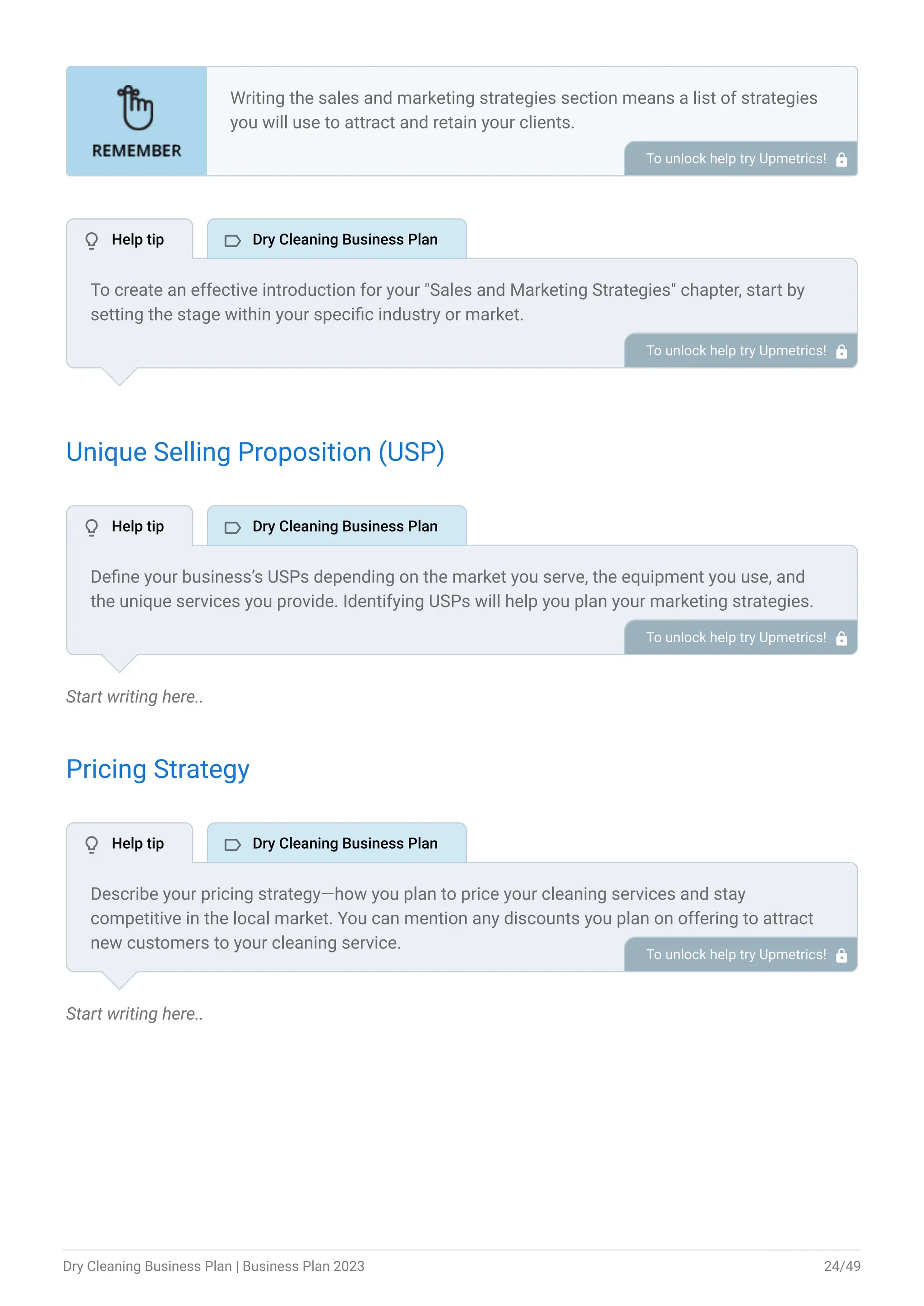 dry cleaning business plan example .pdf