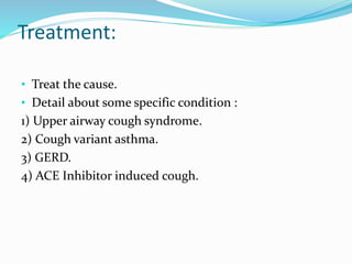 Dry cough | PPTX
