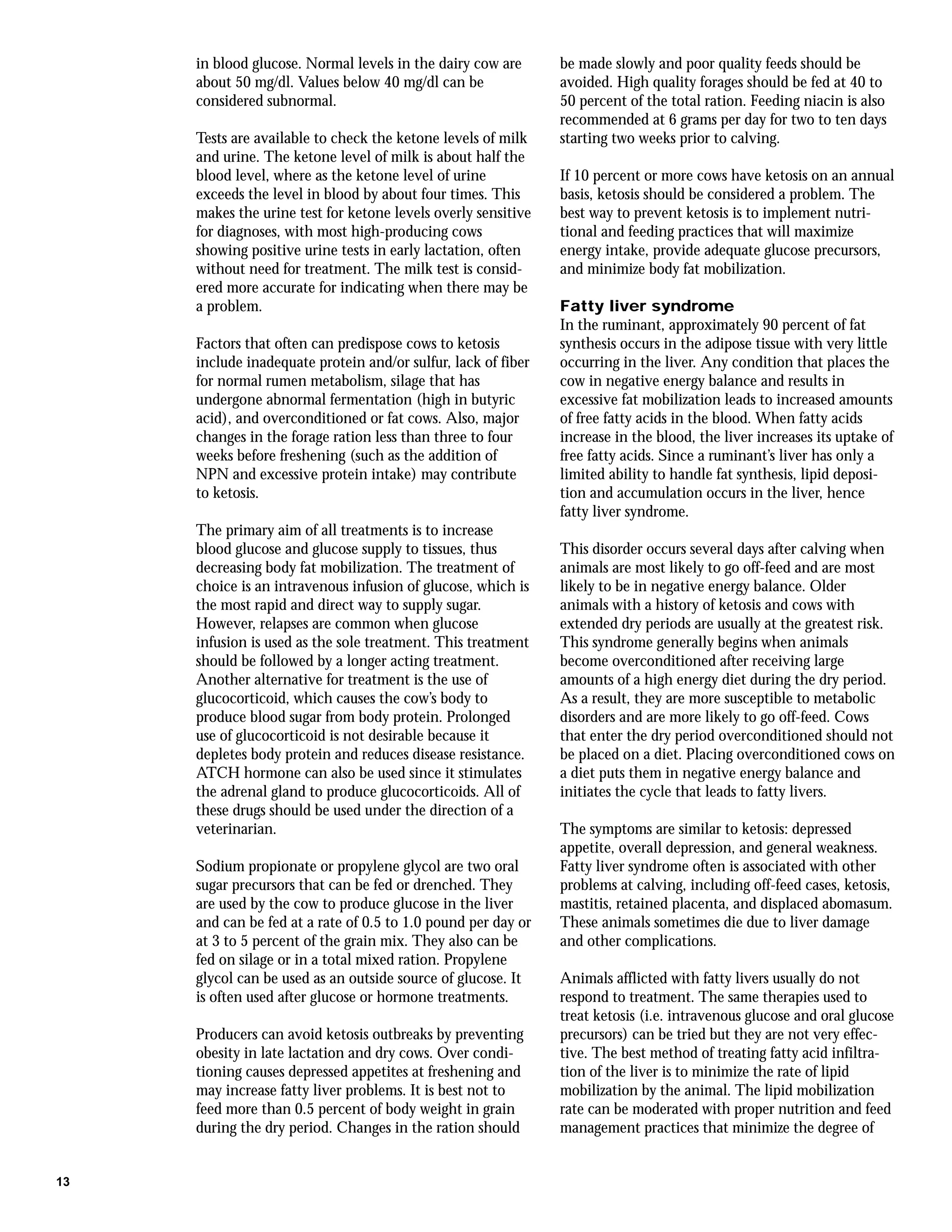 Dry cow management | PDF