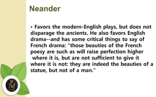 Dryden's Essay On Dramatic Poesy | PPTX