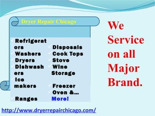 Dryer repair chicago il | PPT