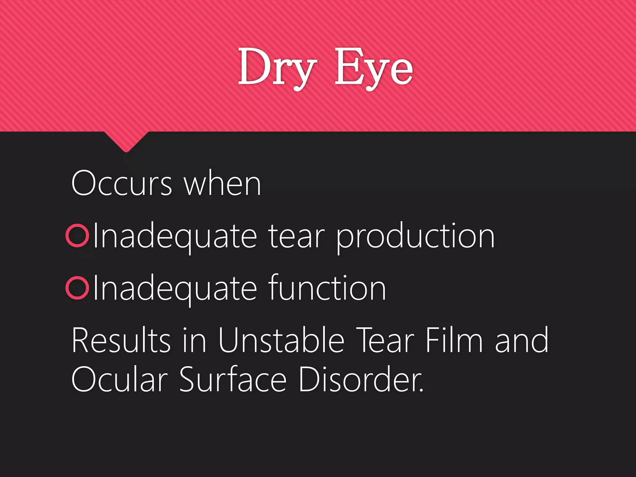 Dry eye | PPT