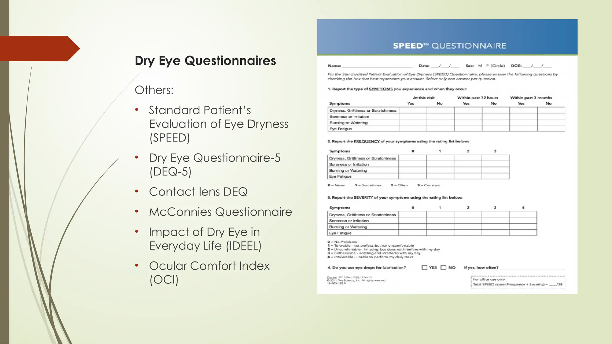 Investigations and Management of Dry Eye.pptx