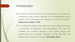 Investigations and Management of Dry Eye.pptx