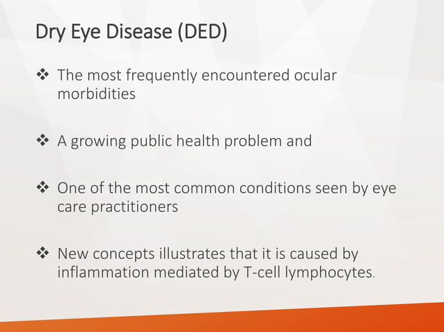Dry eye sameer | PPT
