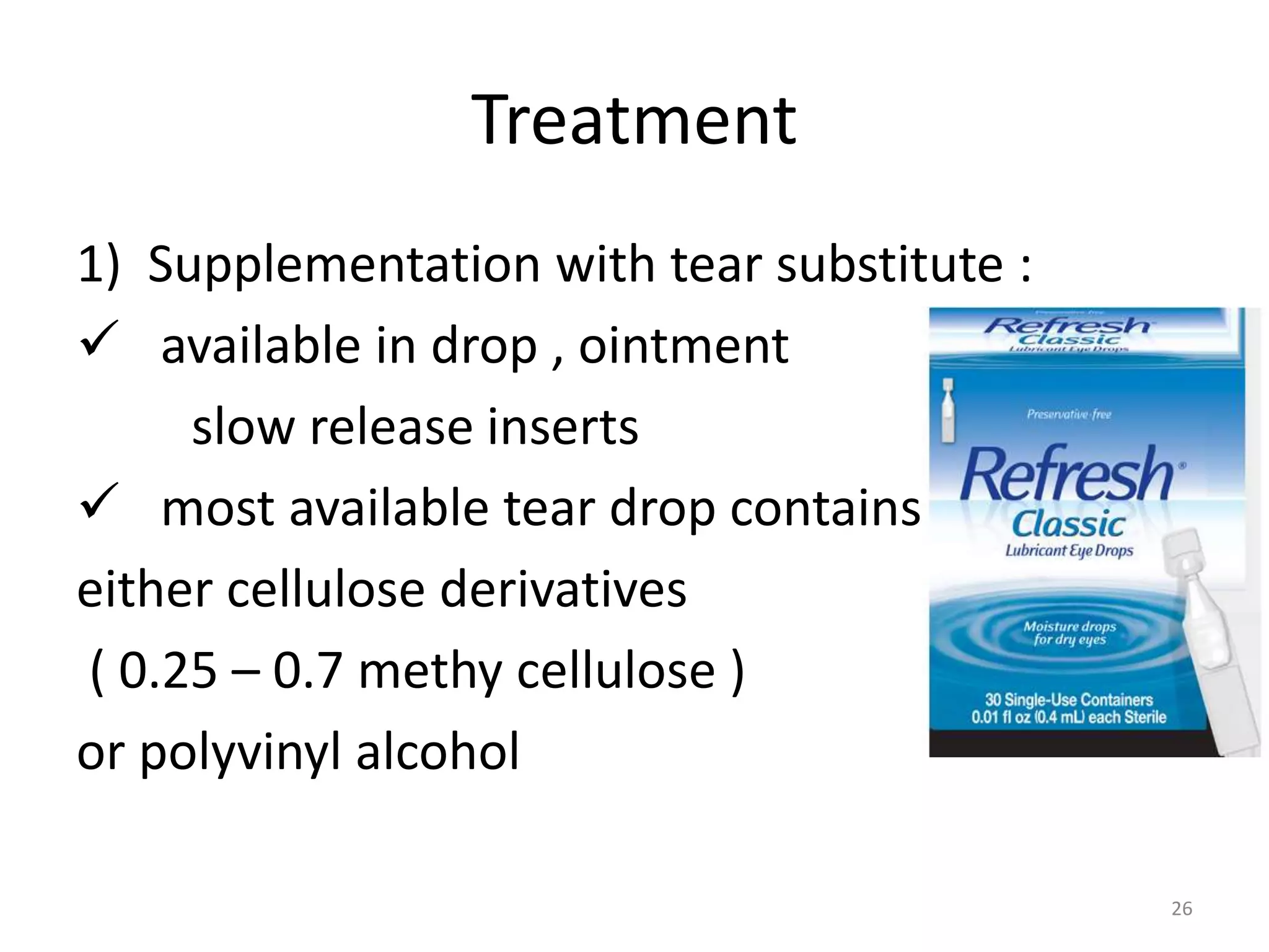 Dry eye final | PPTX