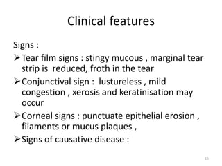 Dry eye final | PPTX