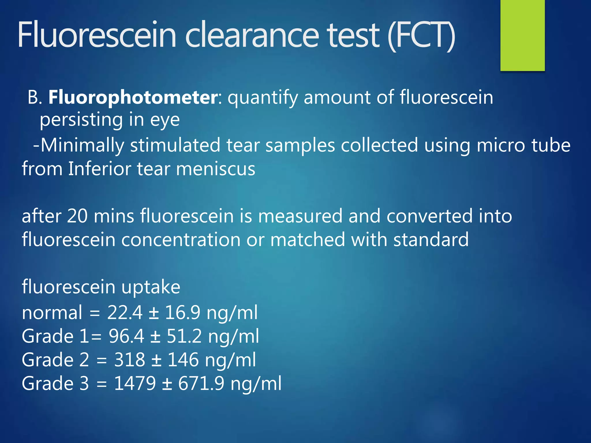 Dry eye diagnosis and management | PPTX