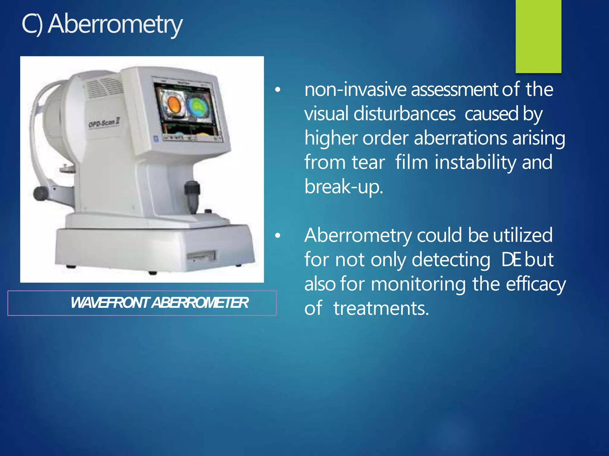 Dry eye diagnosis and management | PPTX